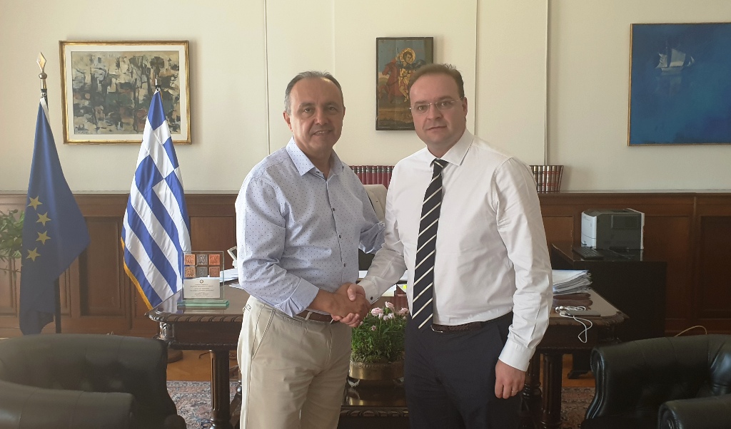 Δήμος Αριστοτέλη: Συνάντηση Βαλιάνου με υφυπουργό Μακεδονίας - Θράκης ...