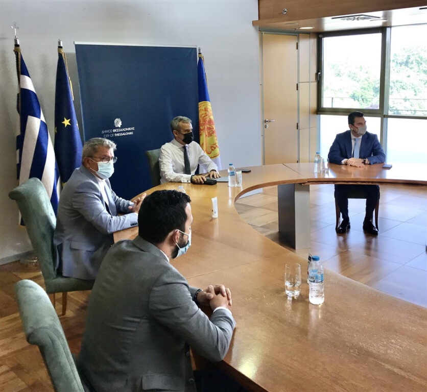 Συνάντηση Ζέρβα-Σκρέκα για τα μεγάλα πρότζεκτ της Θεσσαλονίκης