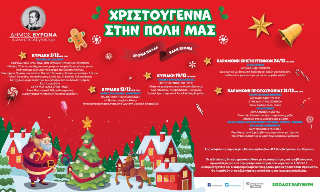 Δ. Βύρωνα: Χριστουγεννιάτικο Πάρτι στην Παιδική Χαρά Ν. Ελβετίας ...