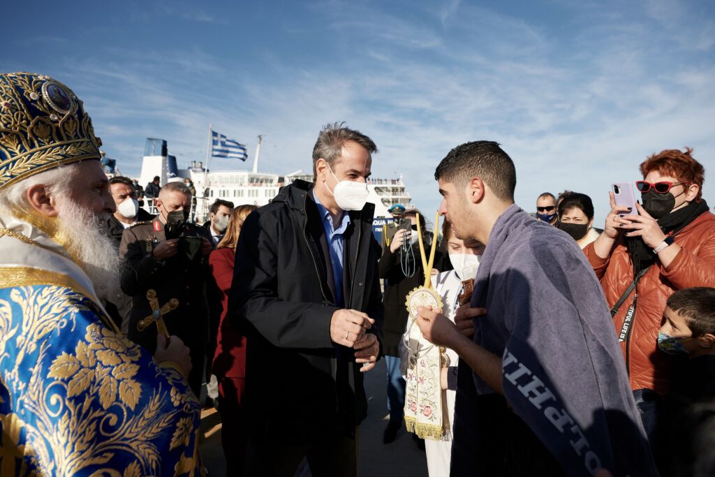 Θεοφάνεια: Στον Άγιο Ευστράτιο ο Κυριάκος Μητσοτάκης - Aftodioikisi.gr