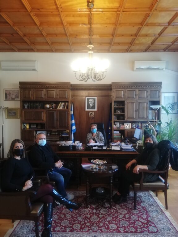 Δ. Αγίου Βασιλείου: Συνάντηση της Αντιδημάρχου με την Αντιπεριφερειάρχη ...