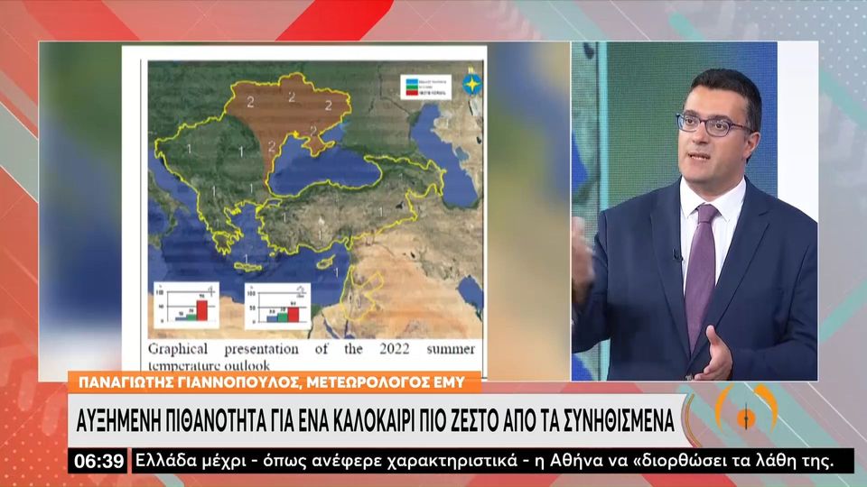Θερμότερο από το κανονικό το φετινό καλοκαίρι, σύμφωνα με τους ...