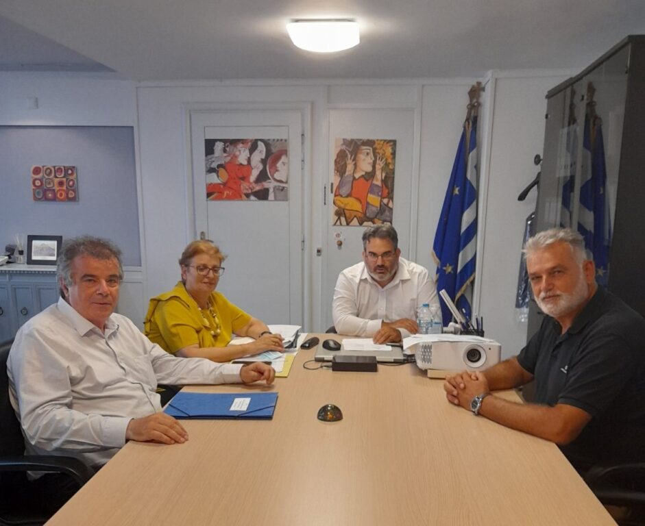 Δήμος Αγίου Βασιλείου: Συνάντηση δημάρχου με τον κ. Μπακογιάννη και την ...