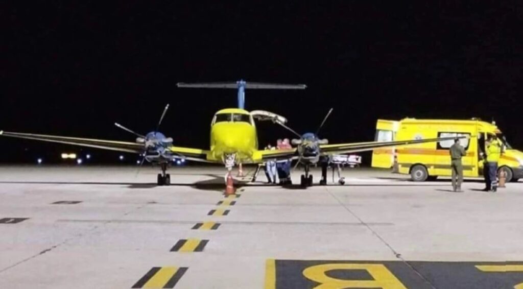 Αεροδιακομιδή νεογέννητου από την Σάμο στην Αθήνα - Aftodioikisi.gr