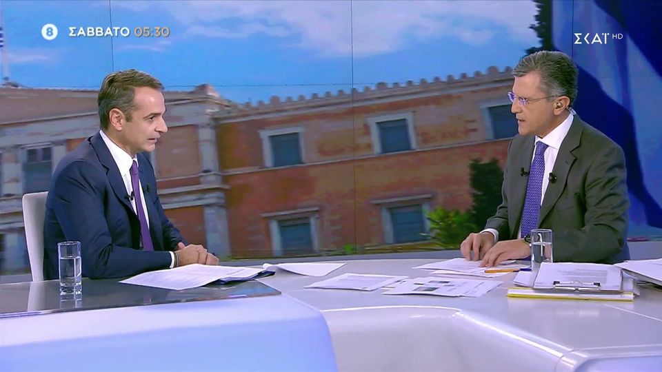 Πρώτη τηλεοπτική συνέντευξη Μητσοτάκη μετά την αποκάλυψη της ...
