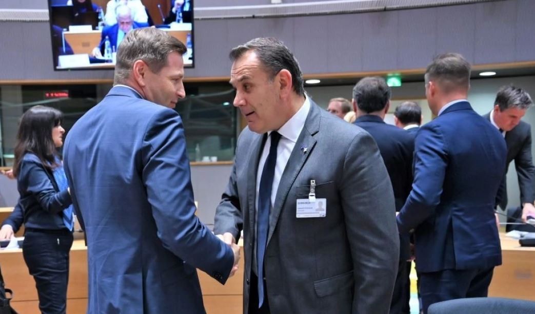 Παναγιωτόπουλος: Συμμετείχε στο Συμβούλιο των υπουργών Άμυνας της ΕΕ ...