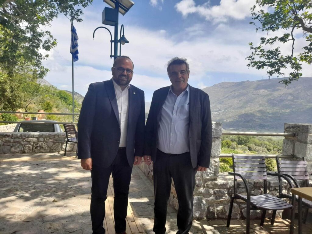 Επίσκεψη του Γενικού Γραμματέα Αιγαίου & Νησιωτικής Πολιτικής στον Δήμο ...