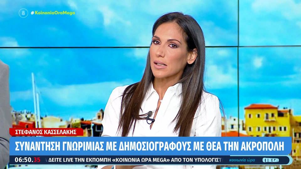 «Άστραψε και βρόντηξε» για τον Στέφανο Κασσελάκη η Ανθή Βούλγαρη ...