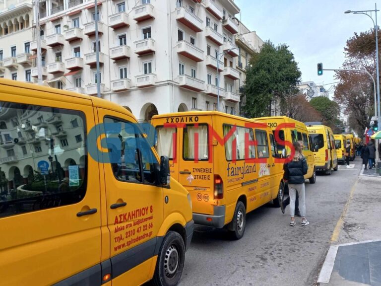 Μηχανοκίνητη διαμαρτυρία για τα “απλήρωτα ”σχολικά λεωφορεία (φωτο ...