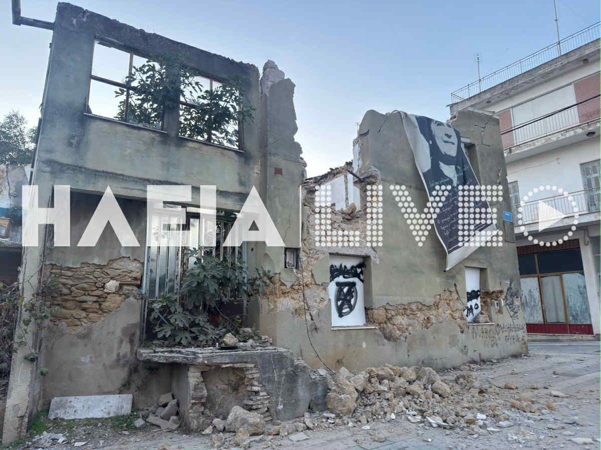 ΣΟΚ στον Πύργο Ηλείας: Κατέρρευσε ετοιμόρροπο κτίριο (φωτο ...
